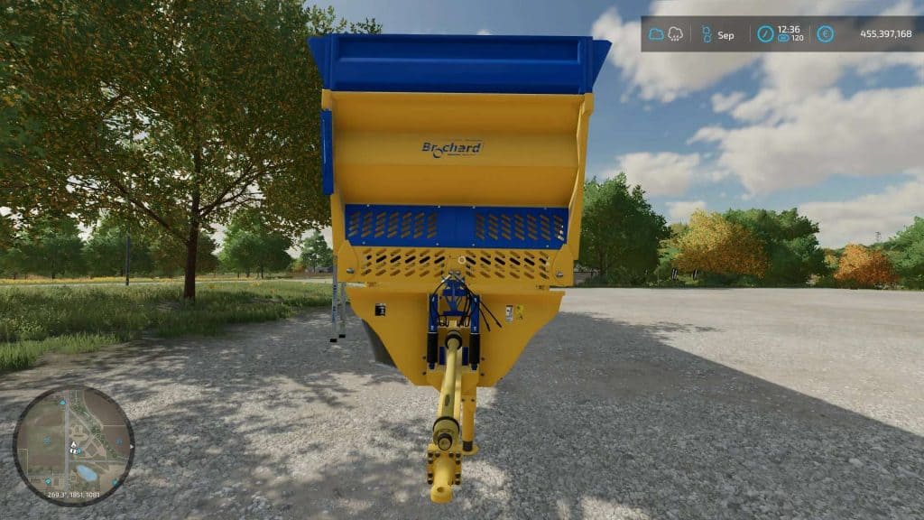 FS22 Manure spreader Brochard EV 2200 v1 (6) - Farming simulator 19 ...