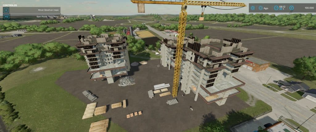 FS22 Mining Construction Economy v1.0.0.0 - FS 22 Maps Mod Download