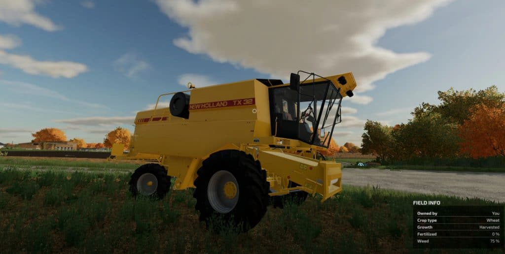 FS22 NEW HOLLAND TX 32 V2 - FS 22 Combines Mod Download