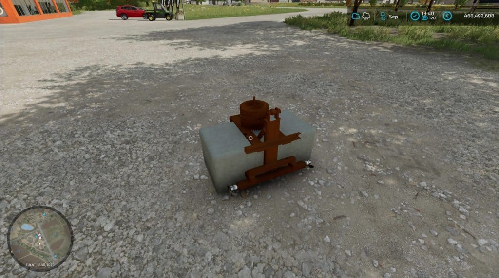 FS22 Old Weight v1.0.0.0 - FS 22 Implements & Tools Mod Download