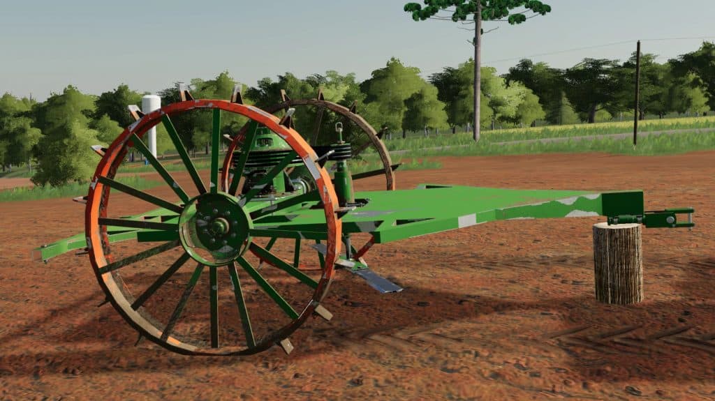 FS22 Roçadeira de arrasto v1 (2) - Farming simulator 19 / 17 / 15 Mod