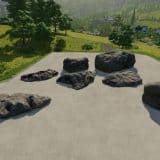 FS22 Swiss Rocks v1.0.0.0 - FS 22 Objects Mod Download