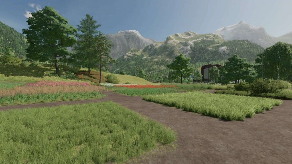 Landscaping DE v1 (1) - Farming simulator 19 / 17 / 15 Mod