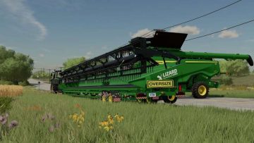 FS22 Lizard Durus 60ft v1.0 - FS 22 Cutters Mod Download