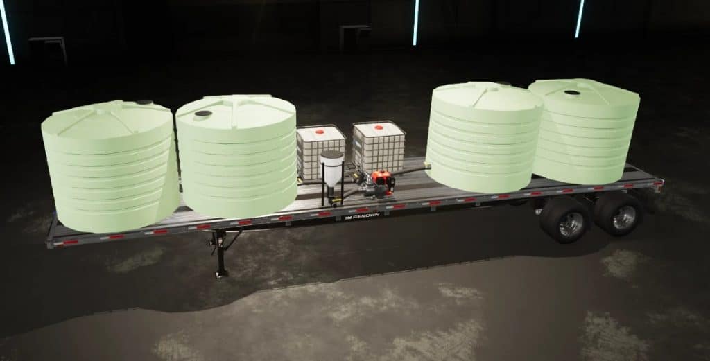 FS22 Lode King Spray Tender XL v1.0 - FS 22 Trailers Mod Download