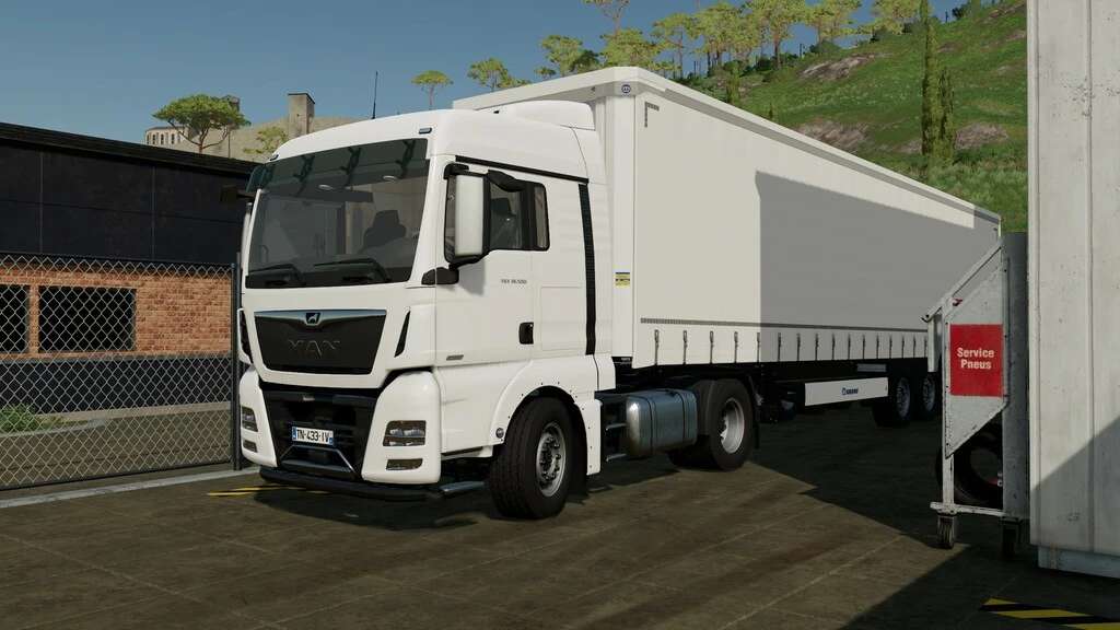 FS22 MAN TGX 18.500 4×2 v1.0 - FS 22 Trucks Mod Download