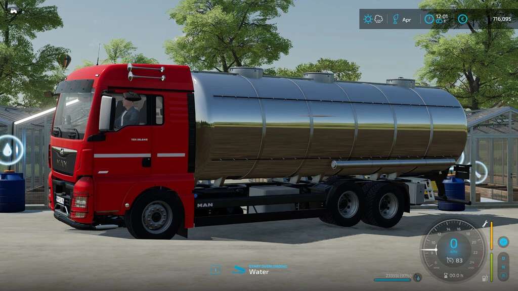 FS22 MAN TGX 6×4 Tanker Truck v1.0 - FS 22 Trucks Mod Download