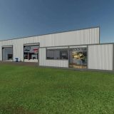 FS22 Public works workshop v1.0 - FS 22 Objects Mod Download