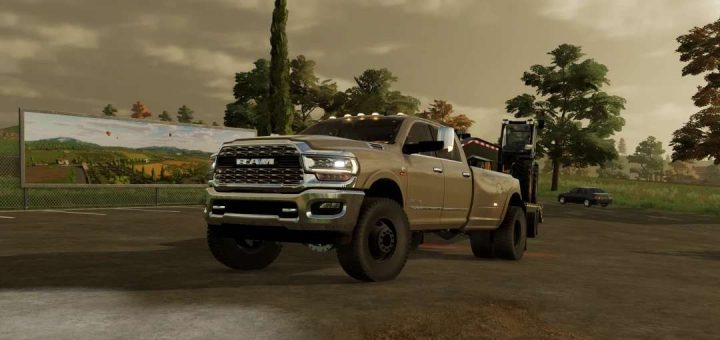 FS22 2022 Ram 3500 Dually (Public Edition) v1.0 - FS 22 Cars Mod Download