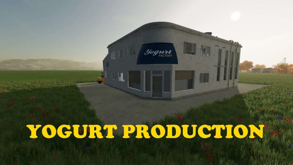 YOGURT PRODUCTION v1.0 (2) - Farming simulator 19 / 17 / 15 Mod