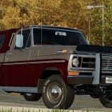 FS22 1972 Ford F100 Series v1.0 - FS 22 Cars Mod Download