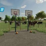 FS22 BASKETBALL SET v1.0 - FS 22 Objects Mod Download