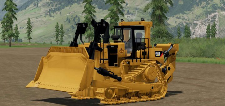 FS22 Cat 745C v1.0 - FS 22 Forklifts / Excavators Mod Download