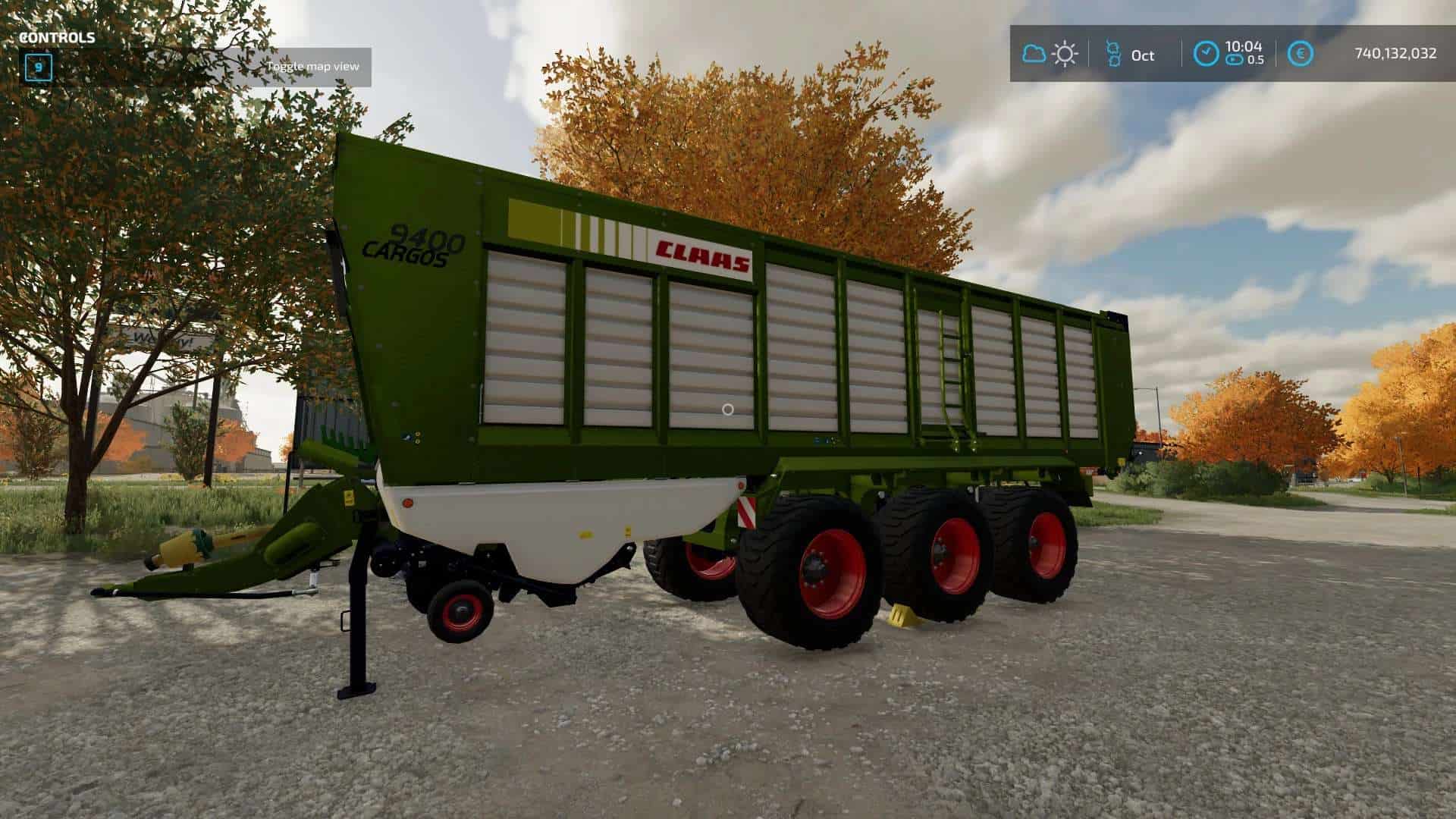 FS22 Claas Cargos 9400 – 9600 v1.0.0.2 - FS 22 Trailers Mod Download