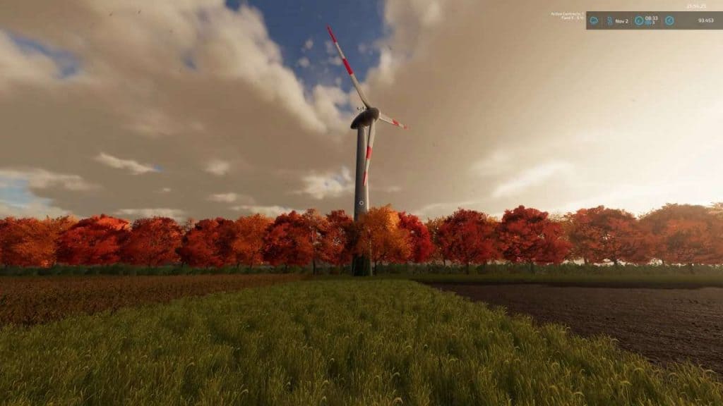 FS22 Deco windmolen v1.0 - FS 22 Objects Mod Download