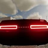 FS22 Dodge Challenger Hellcat v1.0 - FS 22 Cars Mod Download