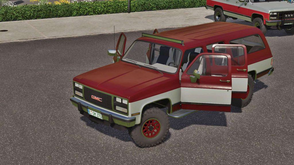 GMC Suburban 1989 v.2 (4) - Farming simulator 19 / 17 / 15 Mod