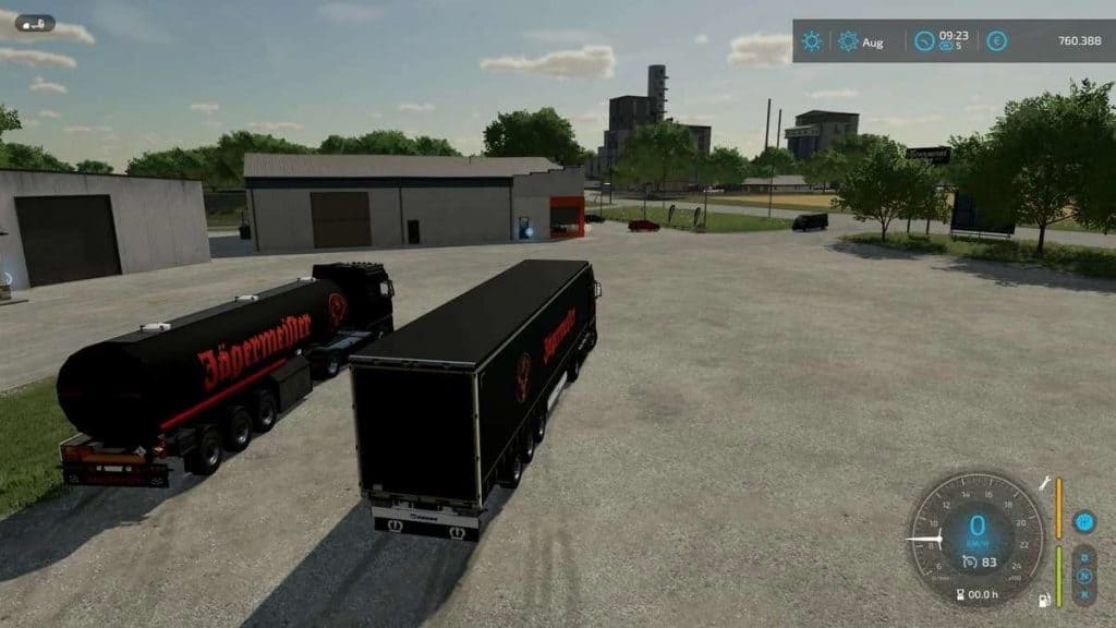 FS22 Gas Trailer v1.0 - FS 22 Trailers Mod Download