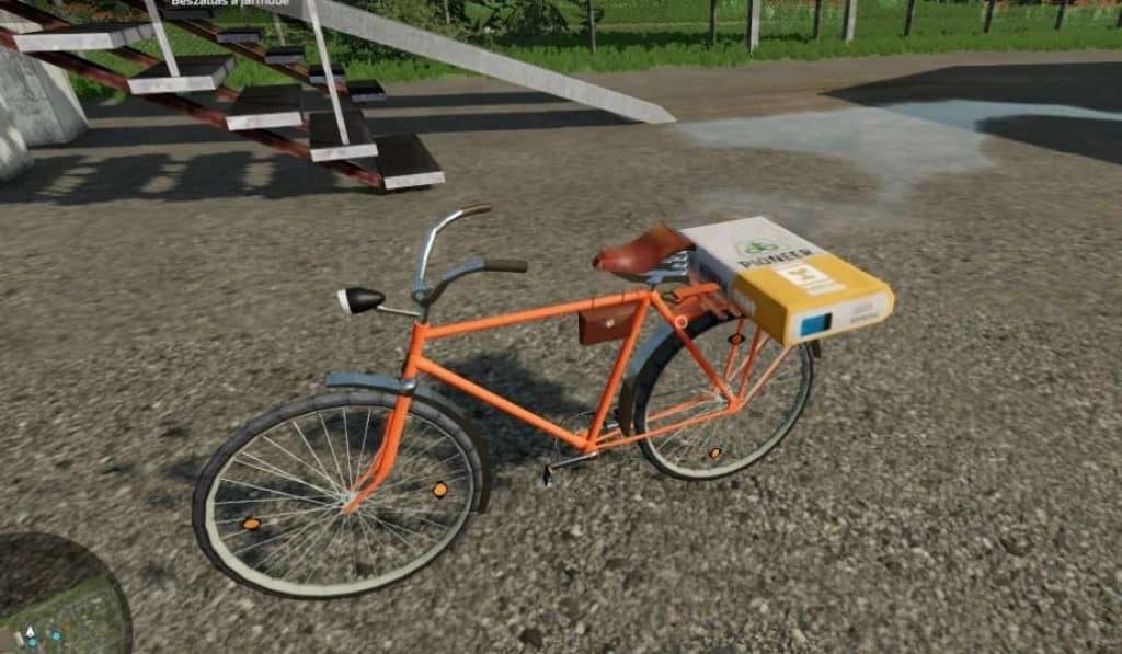 FS22 Russian Bicycle v1.0 - FS 22 Vehicles Mod Download