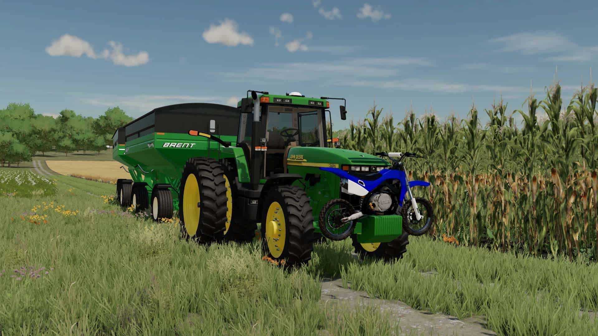 FS22 The Squad’s John Deere 8110 v1.0 - FS 22 Tractors Mod Download