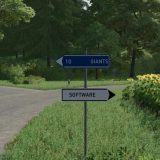 FS22 Traffic Sign Package v1.0 - FS 22 Prefab Mod Download