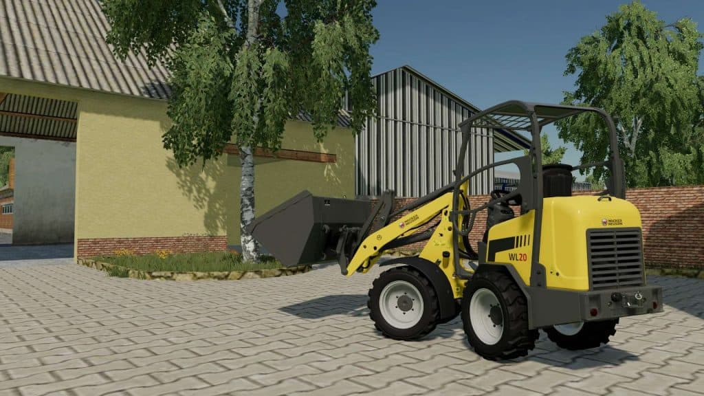 FS22 Wacker Neuson WL20 v1.0 - FS 22 Forklifts / Excavators Mod Download
