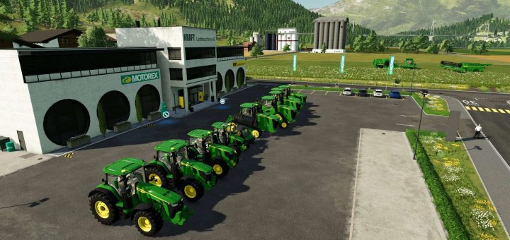FS22 John Deere 4040-4440 edited V1.0 - FS 22 Tractors Mod Download