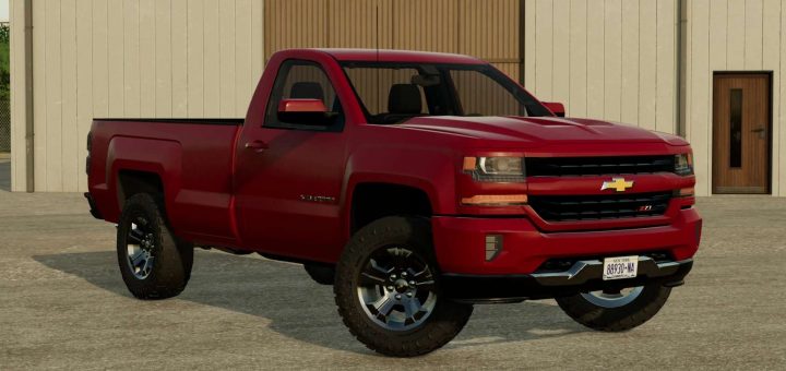 FS22 2020 GMC 3500HD Single Cab Long Bed V1.0 - FS 22 Cars Mod Download