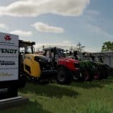 FS22 AGCO Dealer Sign Pack v1.0 - FS 22 Objects Mod Download