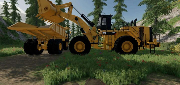 FS22 CAT 953D Crawler Loader - FS 22 Forklifts / Excavators Mod Download