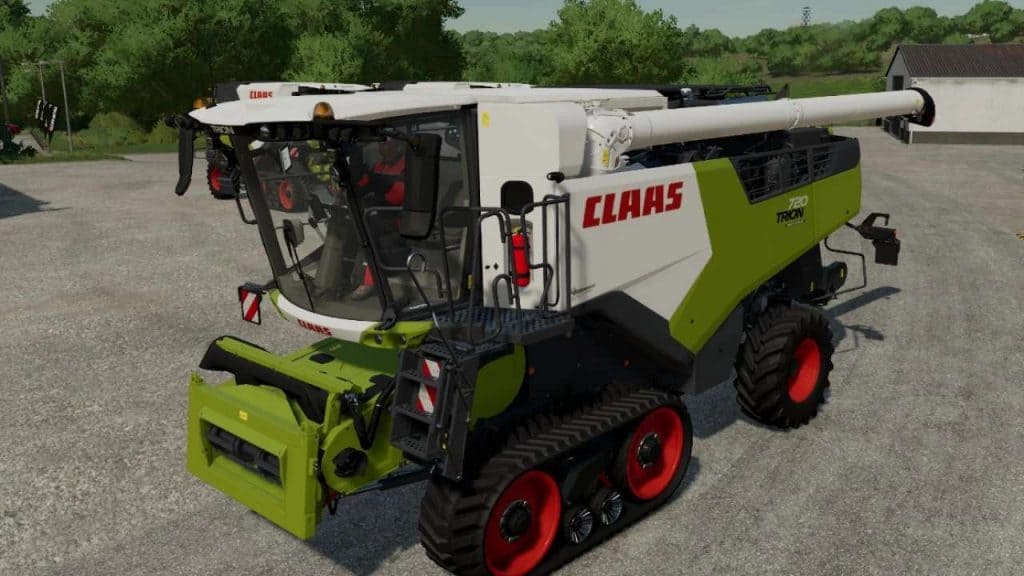 FS22 Claas TRION 720-520 v1.0 - FS 22 Combines Mod Download