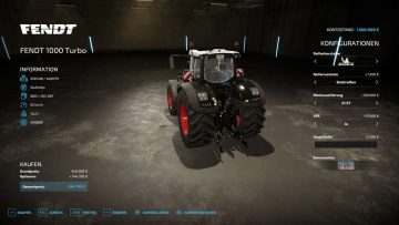 FENDT 1500 TURBO v1.1.0 (1) - Farming simulator 19 / 17 / 15 Mod