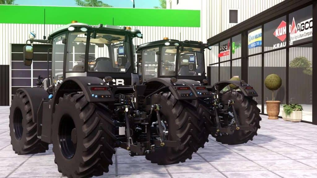 JCB Fastrac 4000 v1 (2) - Farming simulator 19 / 17 / 15 Mod
