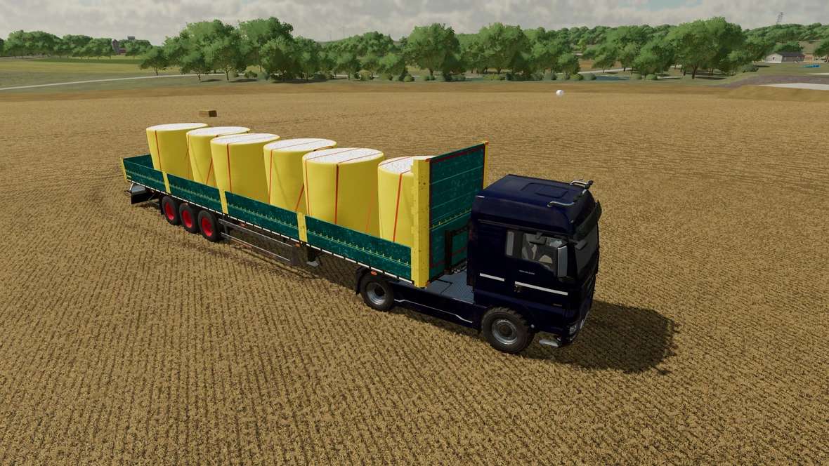 FS22 Kögel Auflieger Paletten Autoloader v1.0 - FS 22 Trailers Mod Download