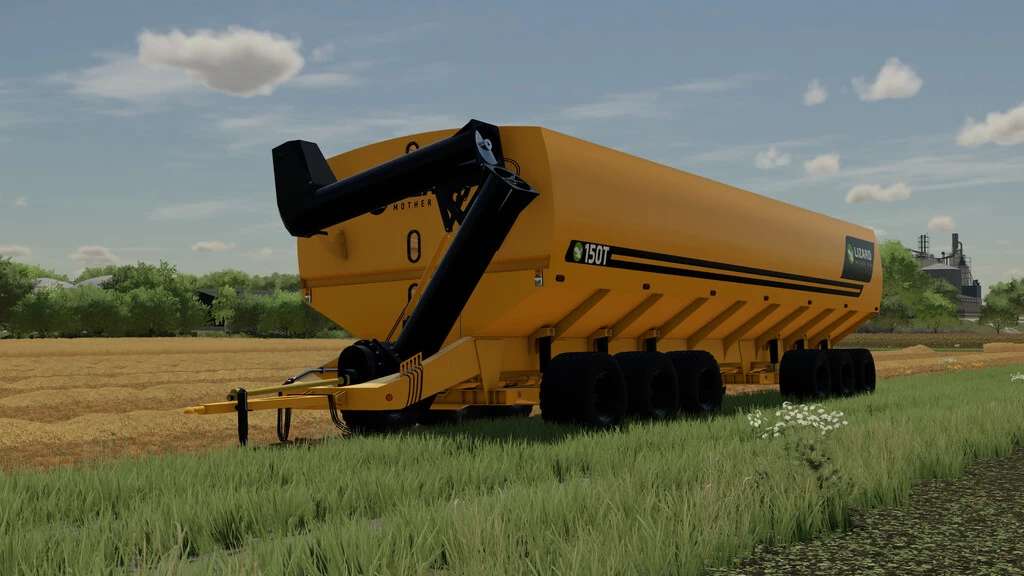 FS22 Lizard Mother Bins 150T v1.0 - FS 22 Trailers Mod Download