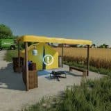 FS22 Pioneer Tent v1.0 - FS 22 Objects Mod Download