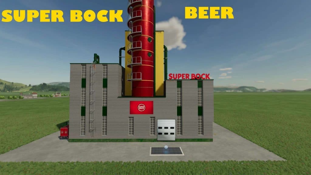 FS22 Super Bock Beer v1.0 - FS 22 Objects Mod Download