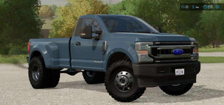 FS22 1986 Ford F350 v1.0 - FS 22 Cars Mod Download
