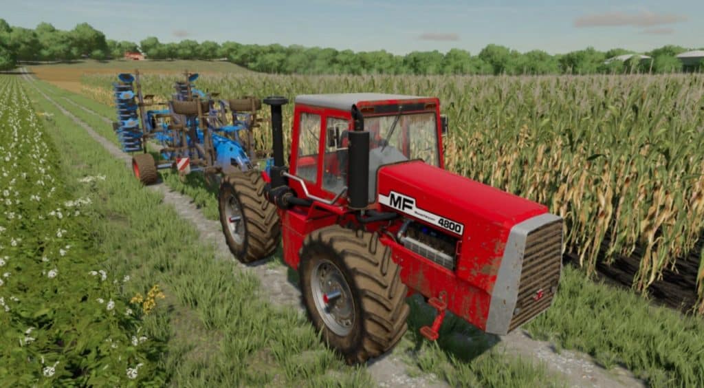 Massey Ferguson 4000 Series v1.0.0 (4) - Farming simulator 19 / 17 / 15 Mod