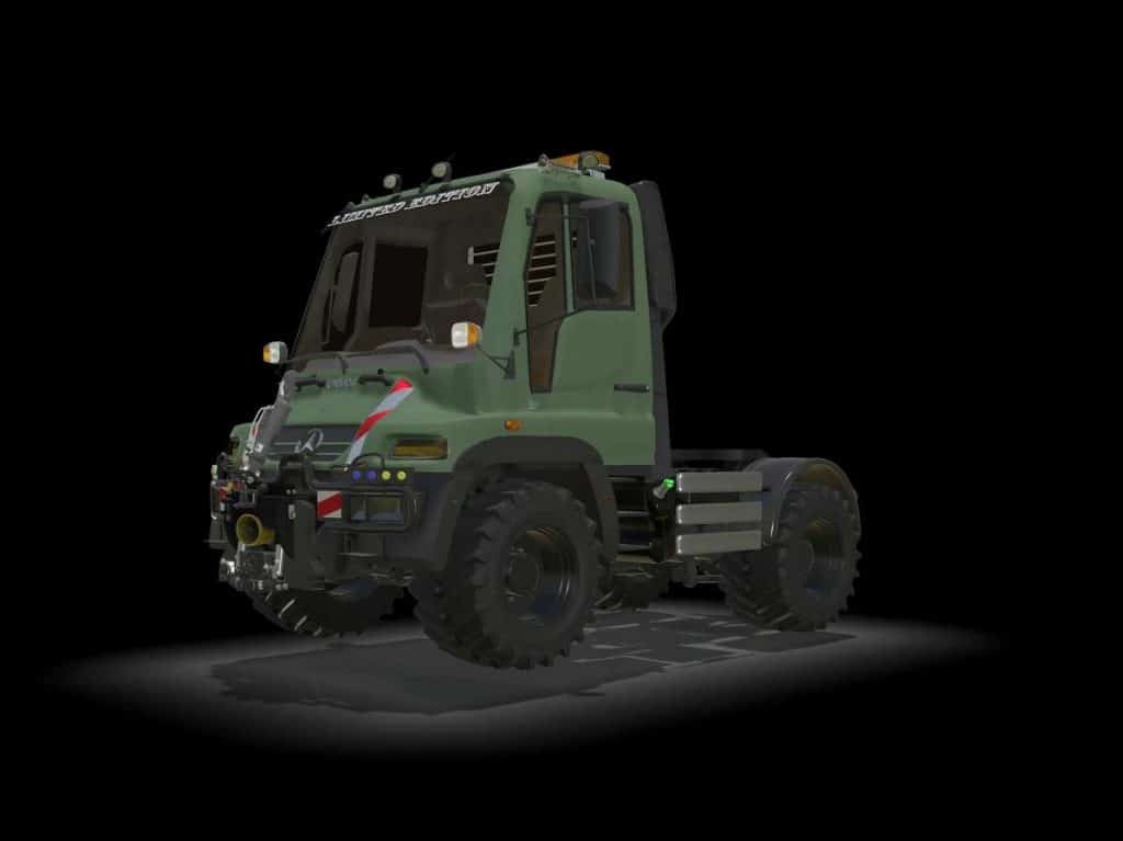 FS22 Mercedes Unimog U400 with removable frame v1.0.1 - FS 22 Trucks ...