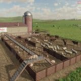 FS22 Ricci Slaughterhouse v1.0 - FS 22 Objects Mod Download