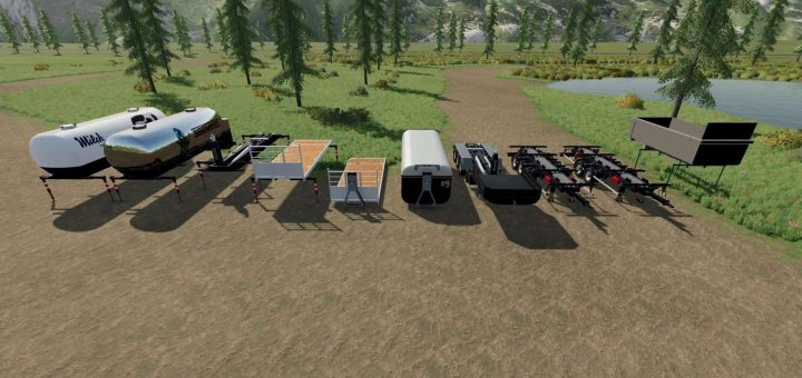 FS22 Flags Pack v1.0 - FS 22 Packs Mod Download