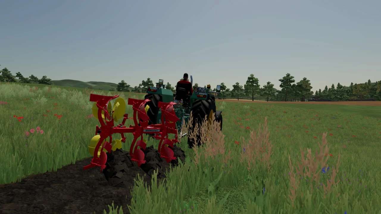 FS22 Bührer 6105 with beacon v1.0 - FS 22 Tractors Mod Download