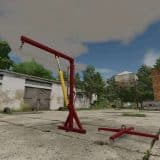 FS22 Crane and traverse v1.0 - FS 22 Implements & Tools Mod Download