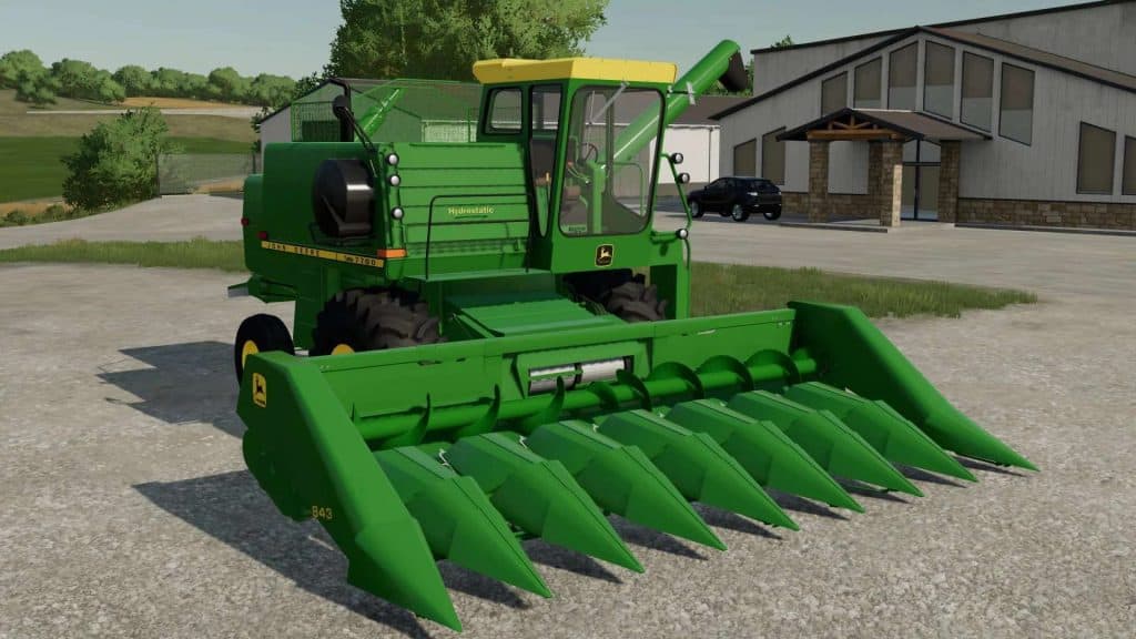 FS22 John Deere 105 v1.0 - FS 22 Combines Mod Download