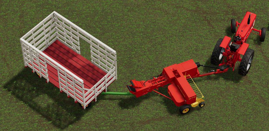 John Deere Wooden Thrower Rack V1.0 (1) - Farming simulator 19 / 17 ...