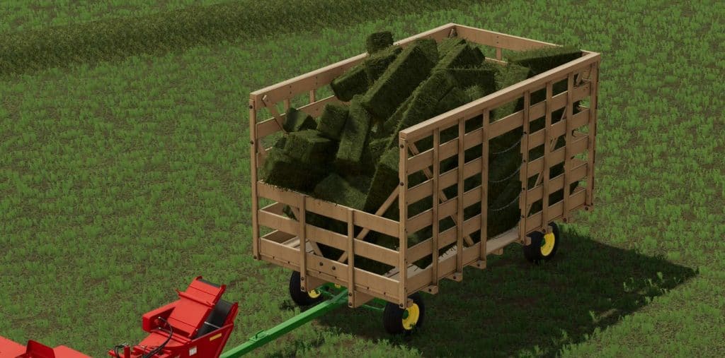 John Deere Wooden Thrower Rack V1.0 (2) - Farming simulator 19 / 17 ...