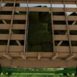 FS22 John Deere Wooden Thrower Rack V1.0 - FS 22 Trailers Mod Download