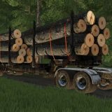 FS22 Plantation Trailer v1.0 - FS 22 Trailers Mod Download