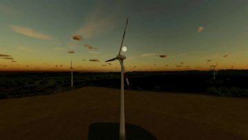 Wind Turbine Package v1 (4) - Farming simulator 19 / 17 / 15 Mod
